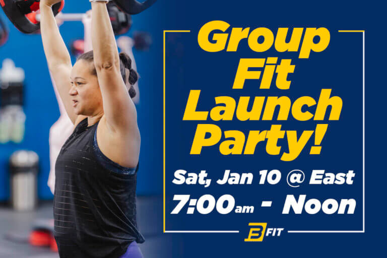 Group Fit Launch Party at BFit East: Jan 10, 2026
